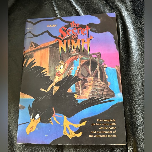 Other | Vintage Golden The Secret Of Nimh Picture Story Book 1982 ...